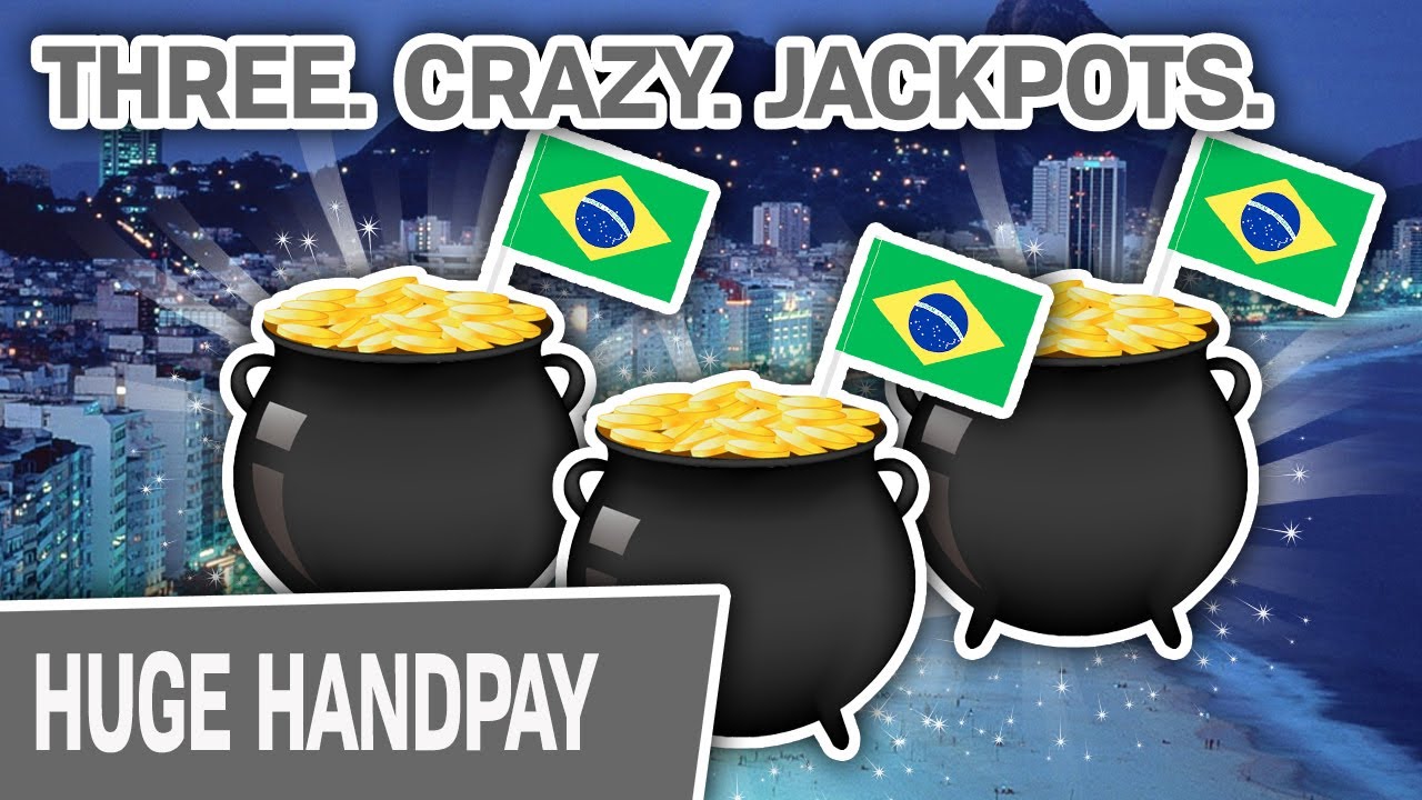 🥉 THREE. CRAZY. JACKPOTS. 💚 THIS Is The Reason I Love High-Limit Brazil ...