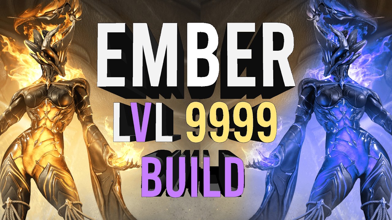 Burning EMBER Prime Build | Melts Level 9999 [Warframe] - YouTube