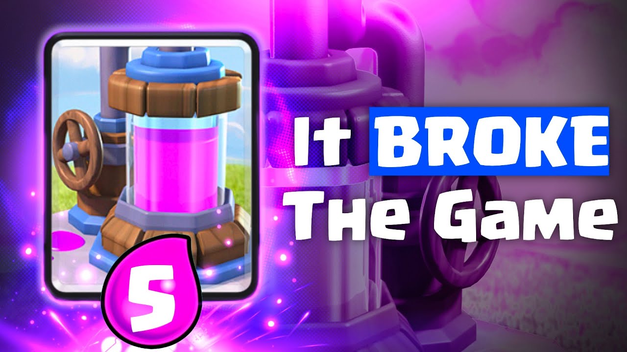 How a 5 Elixir Pump BROKE Clash Royale - YouTube