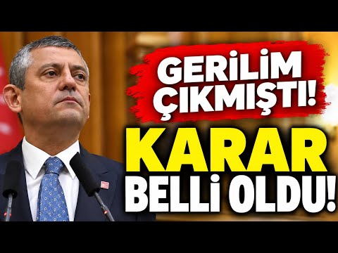 Özgür Özel’in partisiyle ilgili yeni değişiklik