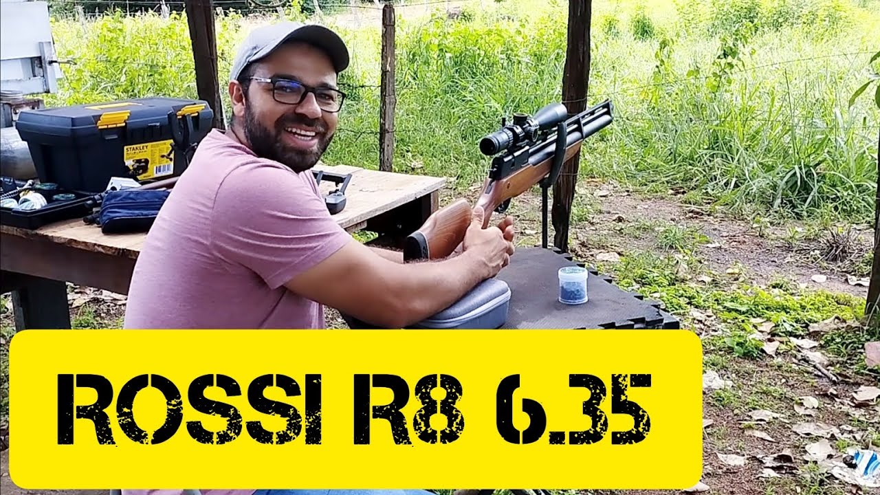 Rossi R8 6.35 a 60 metros, filmado com drone - YouTube
