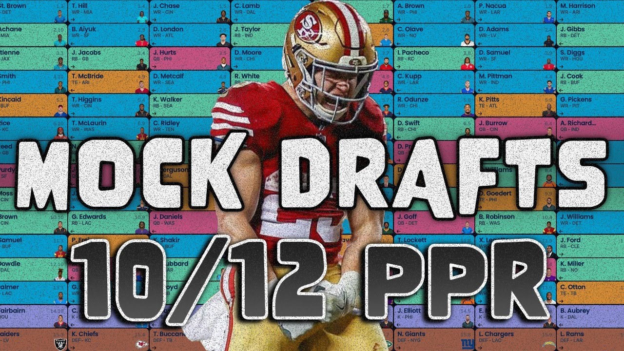 2024 Fantasy Football Mock Drafts - YouTube