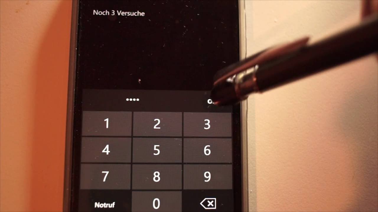 Sim Pin ändern Windows Phone SIM Code - YouTube
