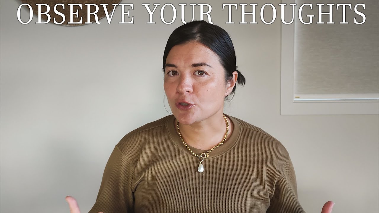 How to Observe Your Thoughts | A Wellbeing Tip to Try - YouTube