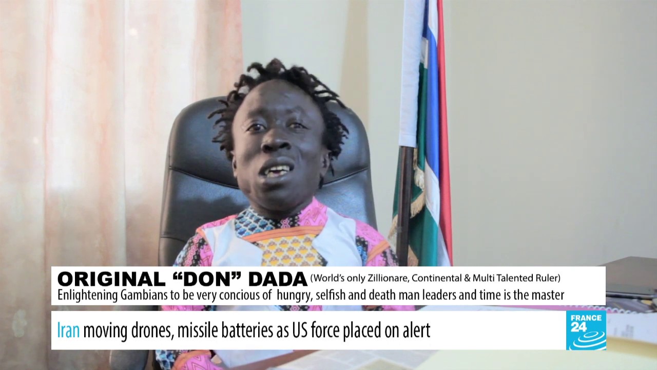 Original "Don" Dada Live on France 24 - YouTube