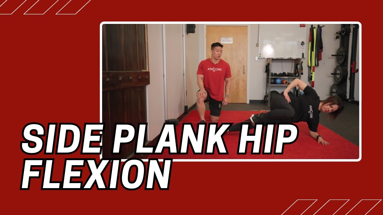 Side Plank Hip Flexion | Cable Machine Exercise - YouTube