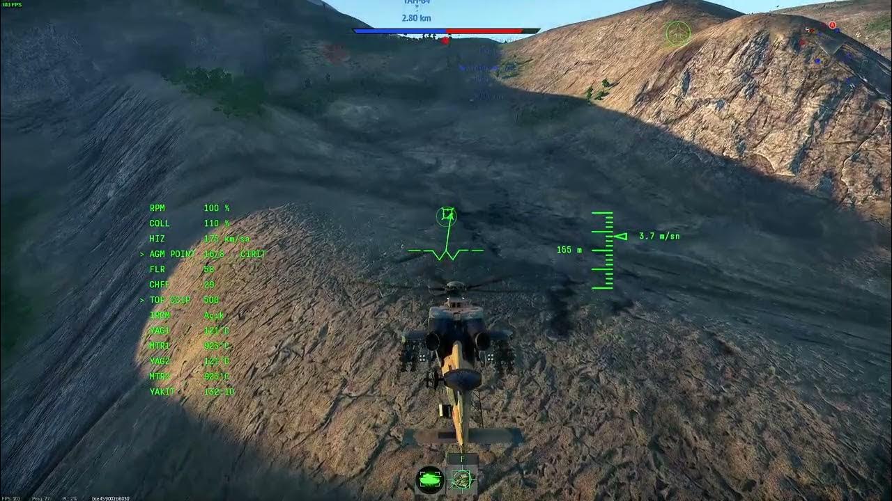 War Thunder T129 Atak Oynanış Yayından kesit - YouTube