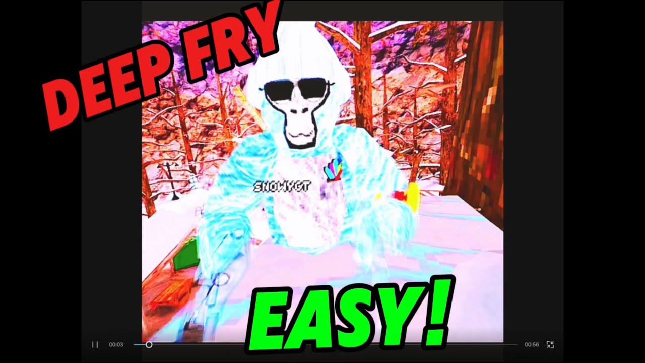 How To Deep Fry Your Videos On CapCut (EASY) - YouTube