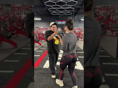 Sara and FELIPITO 😈 #mexican #athlete #workouts #gymcrush #gymshorts # ...