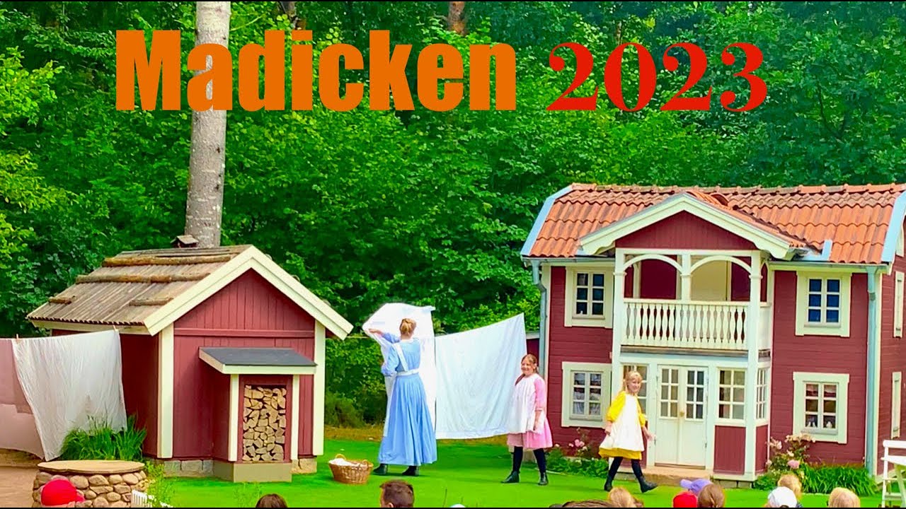 Madicken prövar om hon är synsk i Junibacken 2023 - YouTube