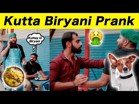 Kutta Biryani Prank - Sharik Shah Prank