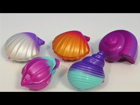 Magic Seashell Playsets with Magic Seashells Magic Pearls & Pearl Pets ...