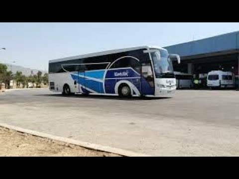 Kamil Koç Çanakkale Otogar Girişi..Yağmurlu havada Temsa Safir otobüsle Çanakkale Otogar..