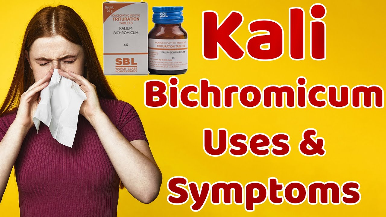 Kali Bichromicum Uses & Symptoms in Homeopathy | Kali Bich 30 ( काली ...