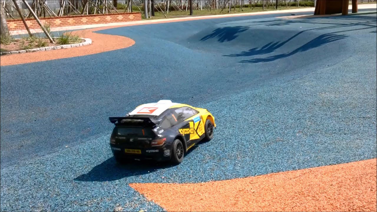 140501 Kyosho DRX VE 1/9 1:9 Rally Car RC - YouTube