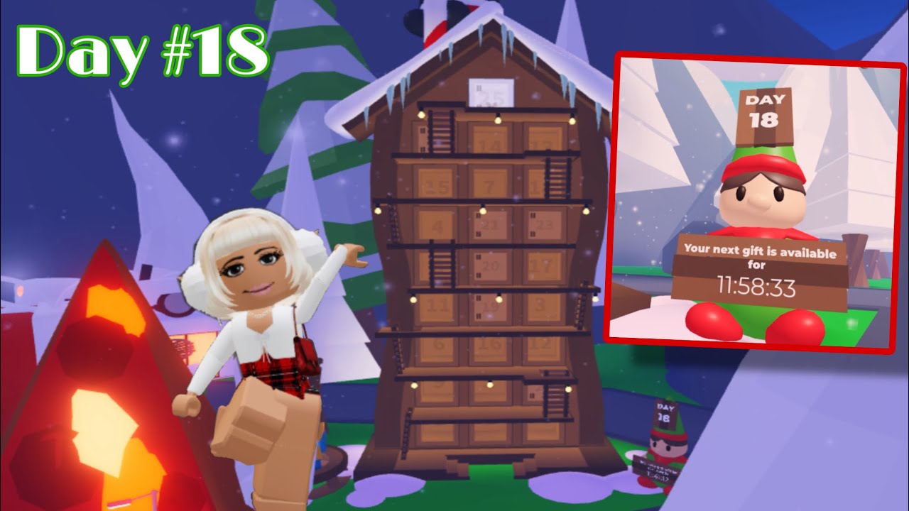 Day 18 of Advent Calendar In Adopt Me - YouTube