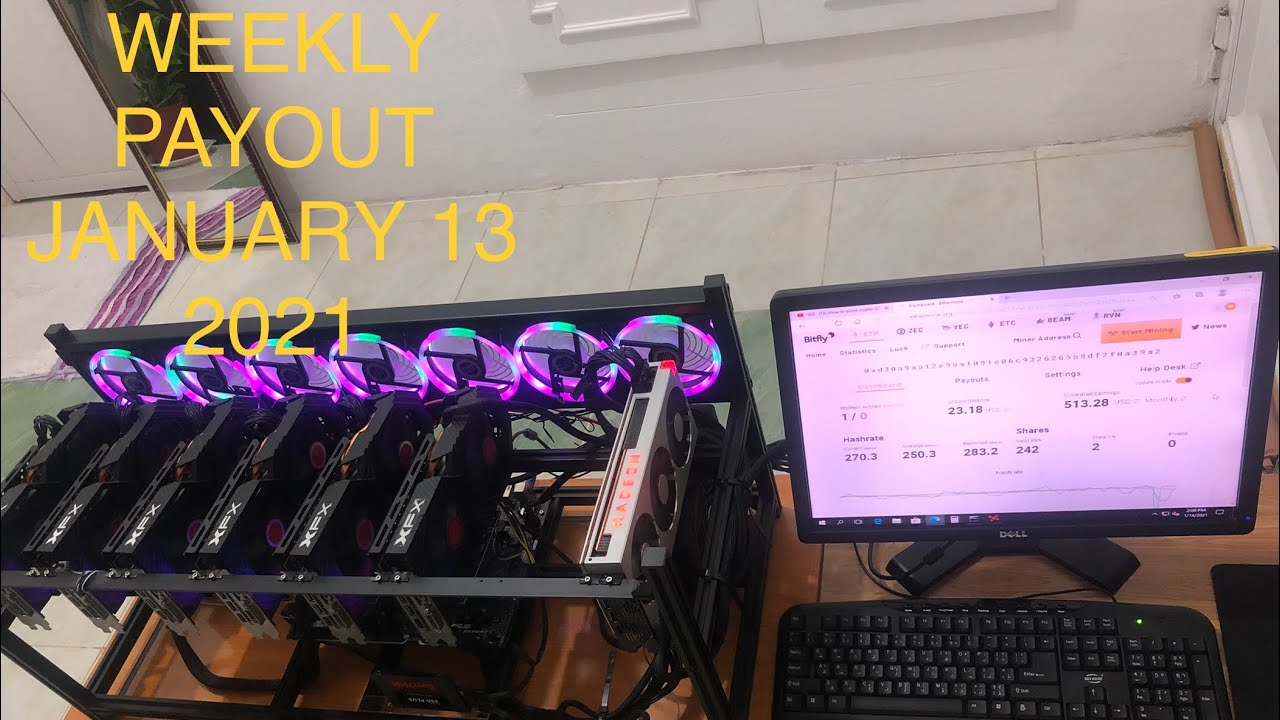 Crypto mining profit | weekly payout January 13 2021 | cleaning tips ...
