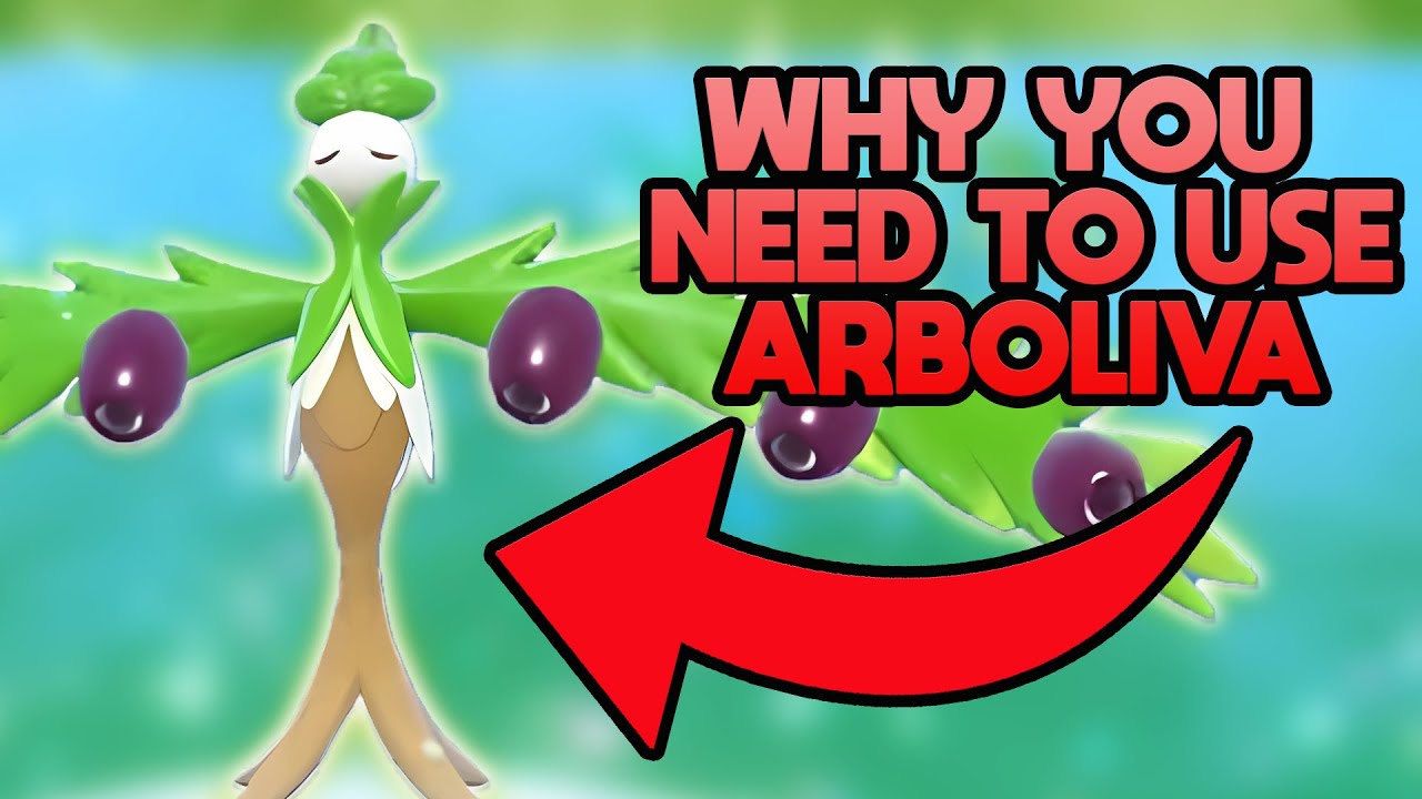 Why You NEED To Use ARBOLIVA In Pokemon Scarlet And Violet - YouTube