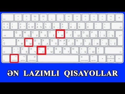 Ən lazımlı klaviatura qısayolları. Asan İzah.