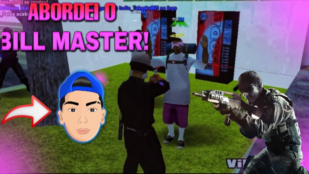 ABORDAMOS O BILL MASTER MAS O INESPERADO ACONTECEU - GTA SAMP - YouTube