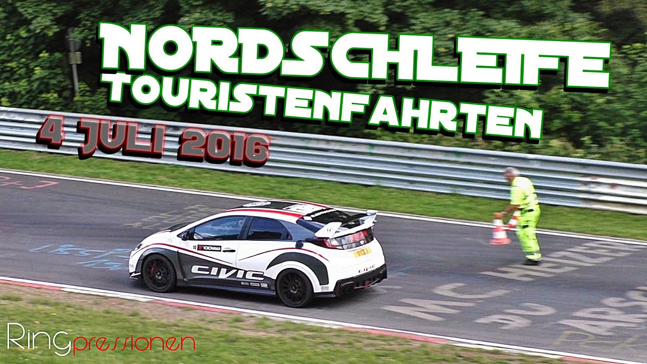 Nürburgring NORDSCHLEIFE Touristenfahrten ADENAUER FORST 04.07.16 ...