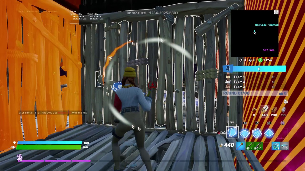 Fortnite skyfall box fight - YouTube