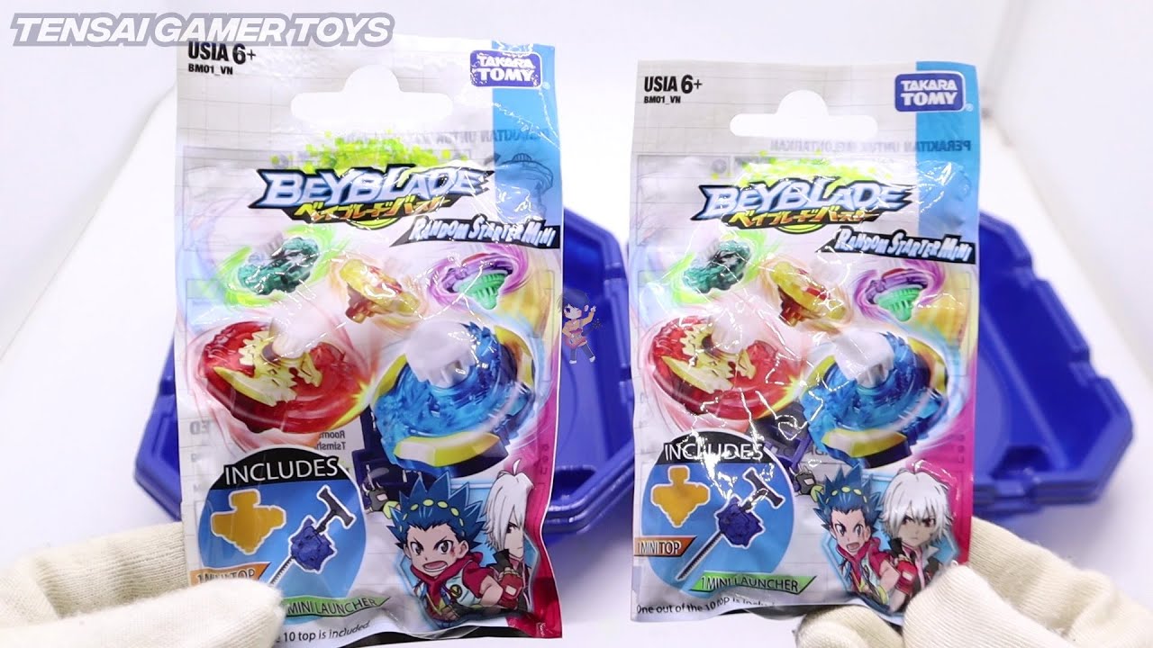 Beyblade Burst Mini Starter Pack dan Mini Stadium - Takara Tomy - YouTube