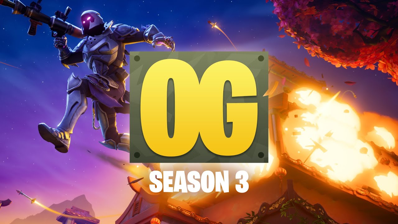 PLAYING FORTNITE OG CHAPTER 1 SEASON 3 GAME MODE!!! - YouTube