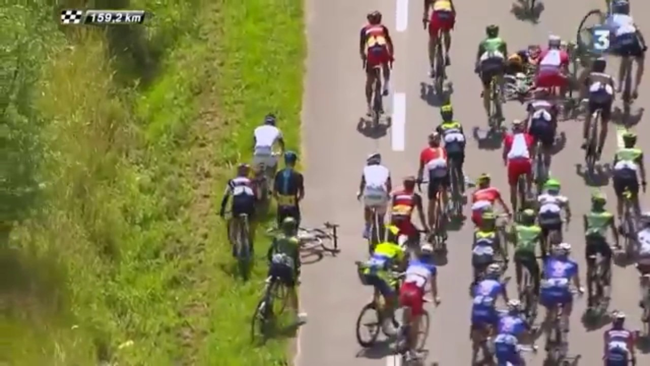 COMPILATION DE CHUTE CYCLISME - YouTube