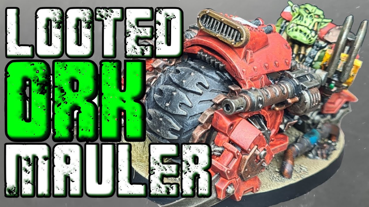 Looted Goliath Mauler! Warhammer 40K Ork Convert and Paint Tutorial ...