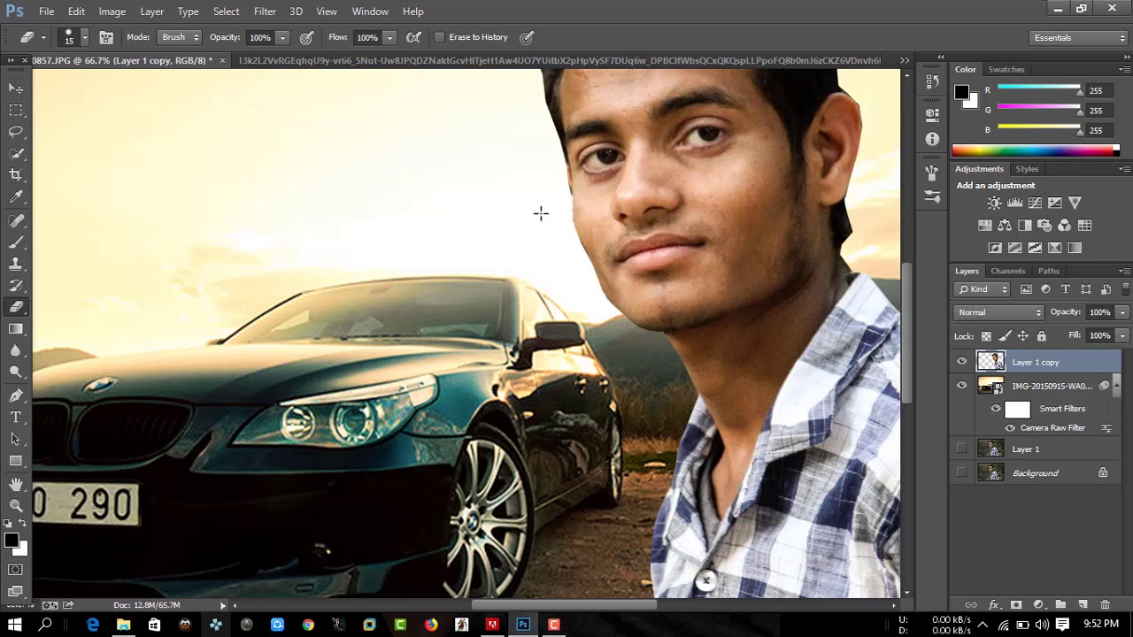 Stylish Dp Editing Tutorial Photoshop CC14 (IT TECH). Manipulation ...