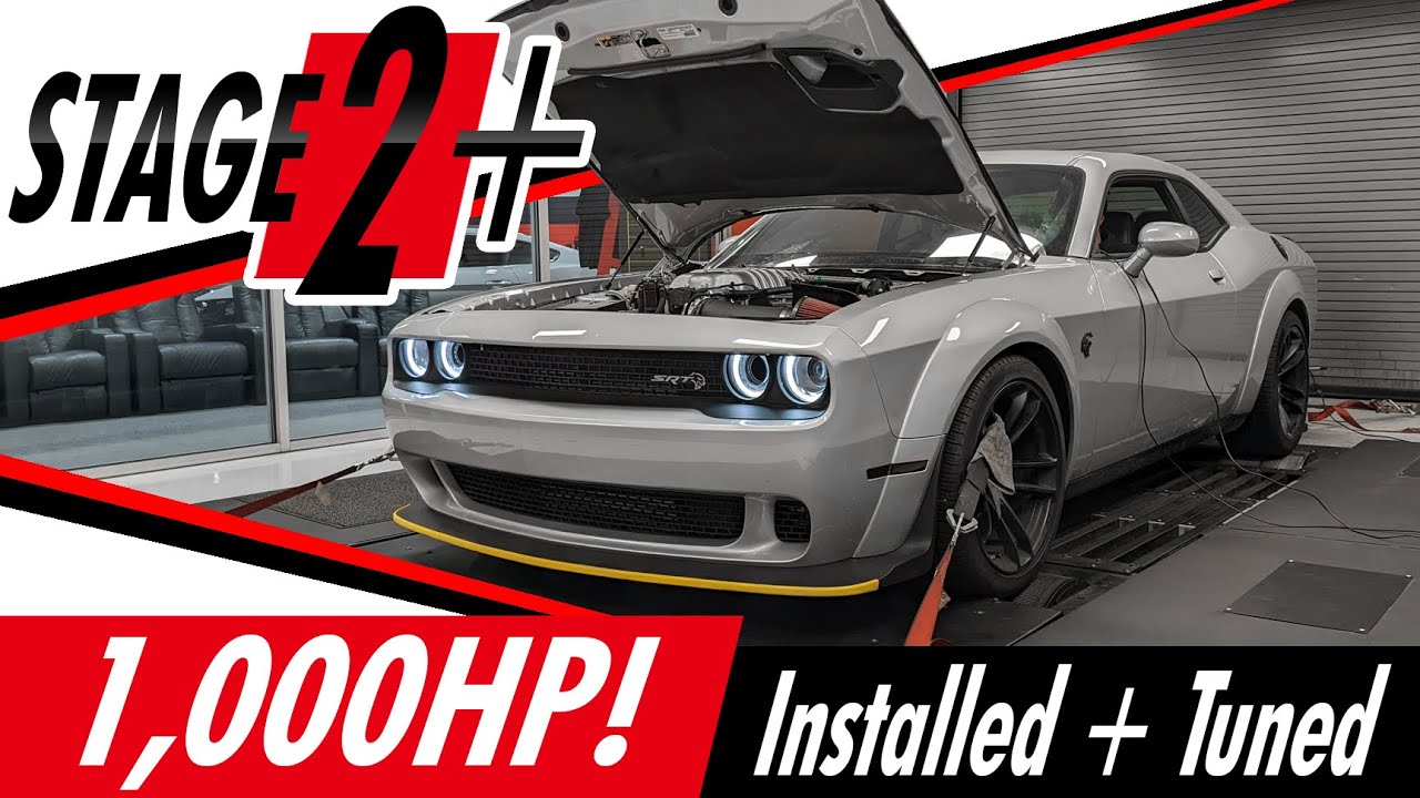Hellcat Redeye + Turn-Key Package = 1,000HP! - YouTube