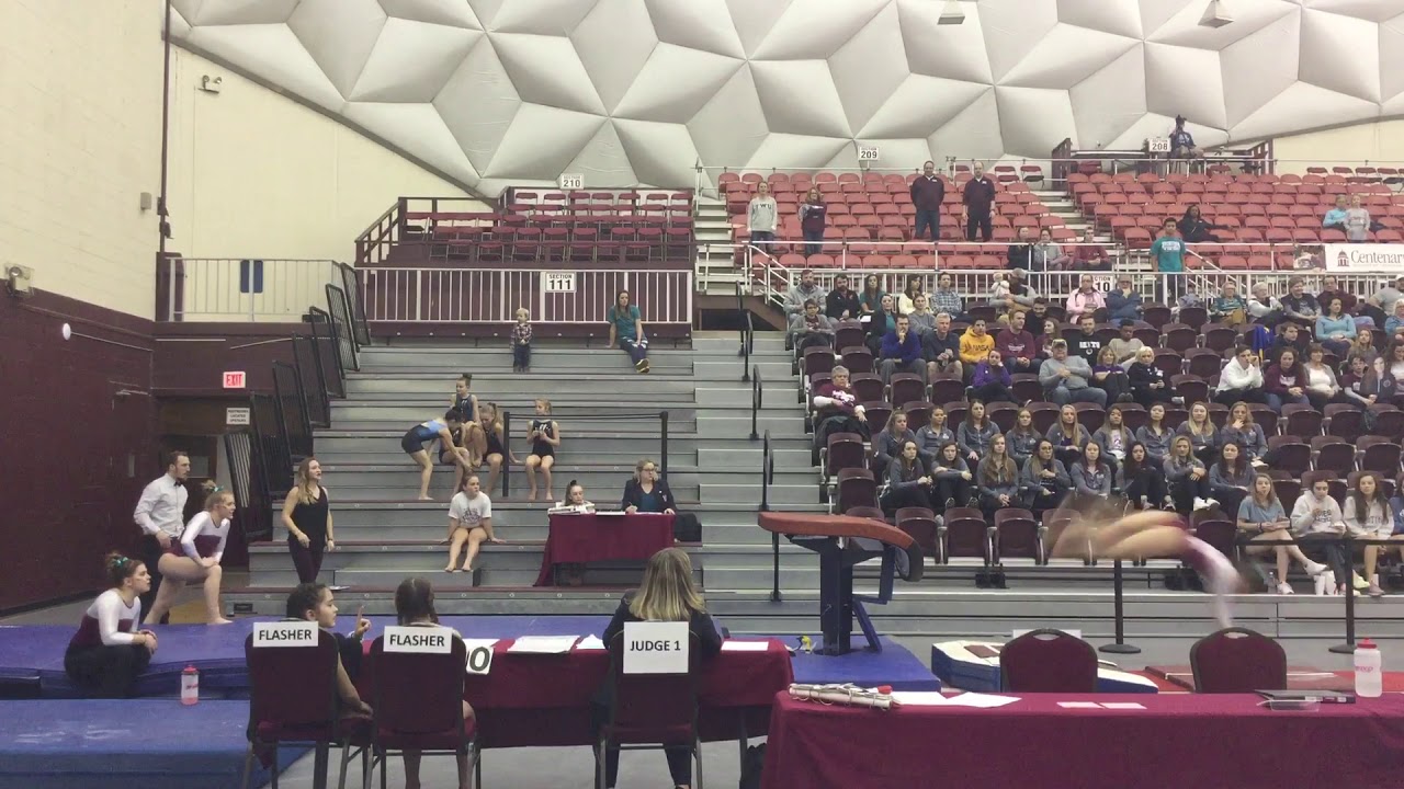 Daisy Woodring Vault (9.85) @ Centenary 2-7-20 - YouTube
