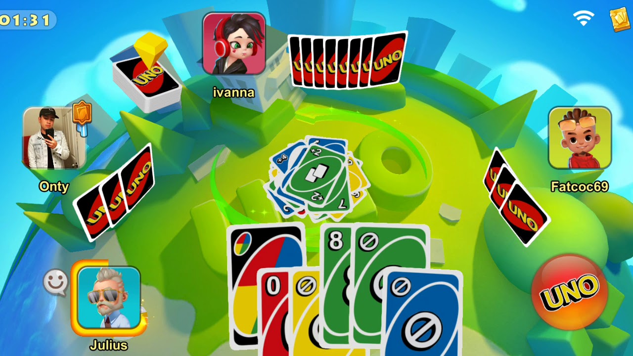 Wining using Skip Cards | UNO #4 - YouTube