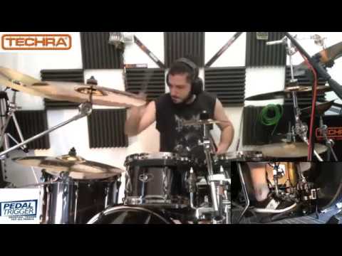 Speed Metal Drummer - [ Techra Drumsticks ] Arconda Drummer - YouTube