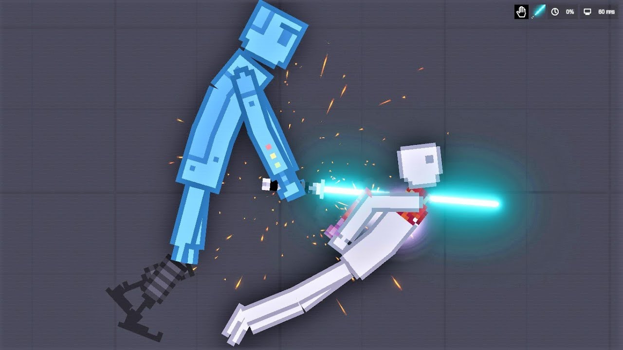 Robot uprising in People Playground - YouTube