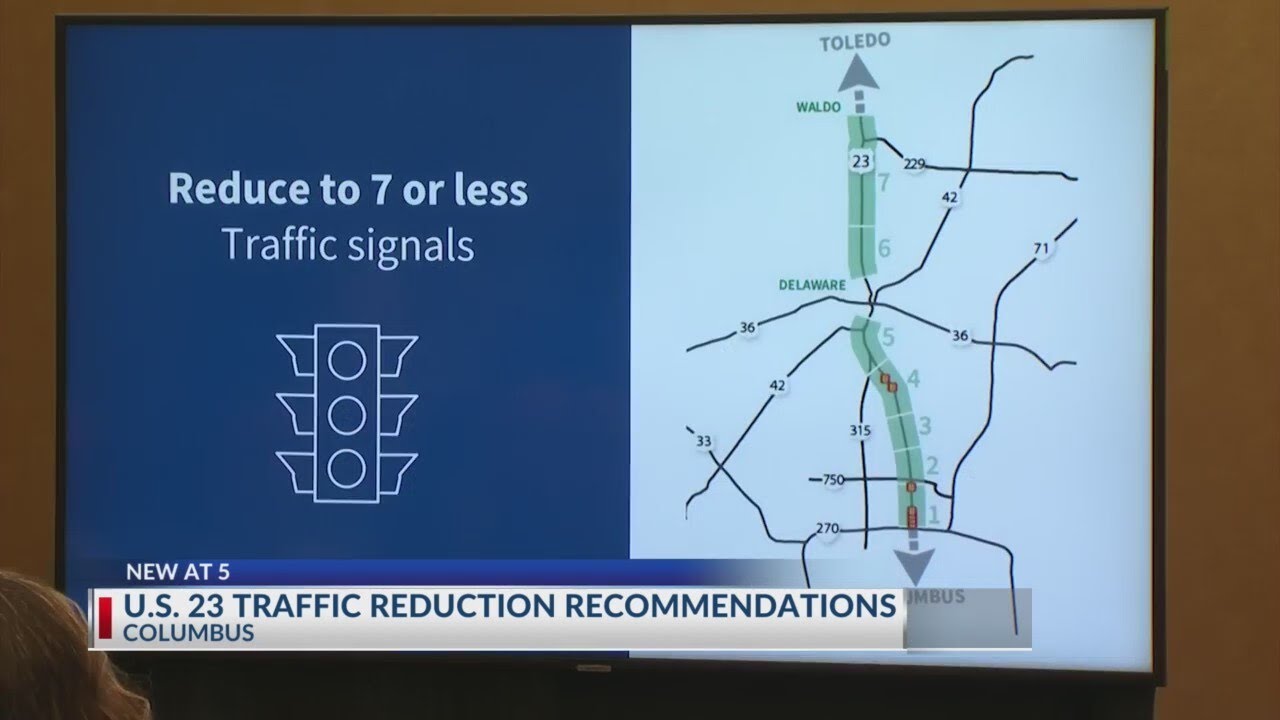 ODOT unveils plan to improve US 23 traffic - YouTube