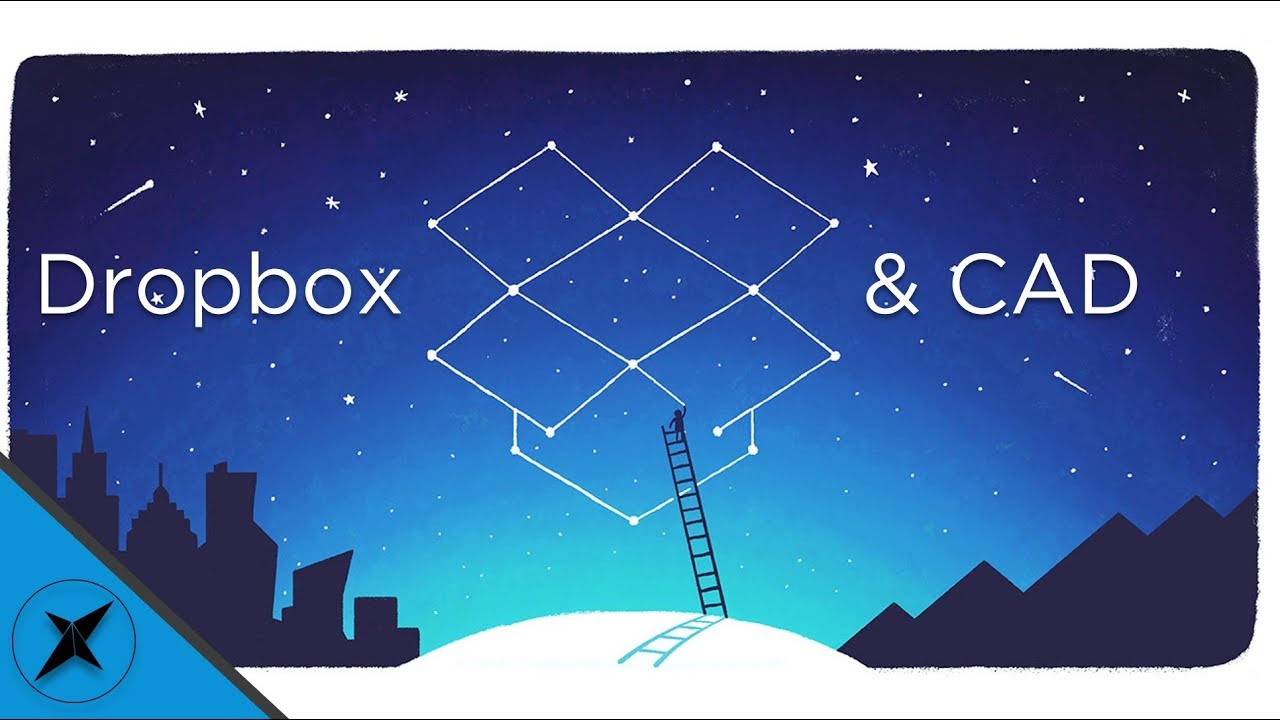 Using Dropbox for porting around your CAD files - YouTube
