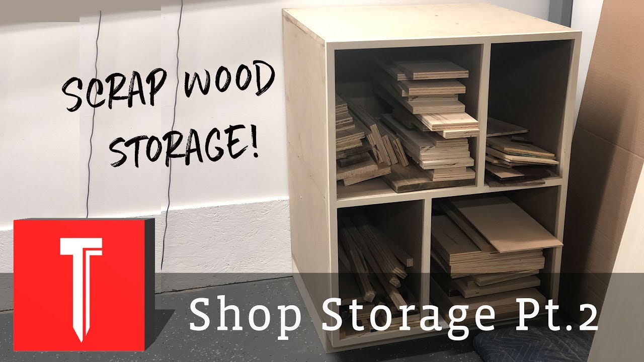 Making a Scrap Wood Organizer Shelf! - YouTube