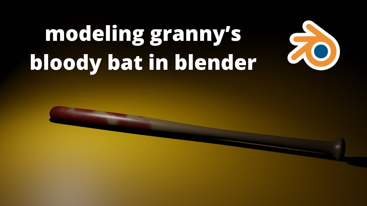 modeling granny ’s bloody bat in blender |simple bat modeling in ...