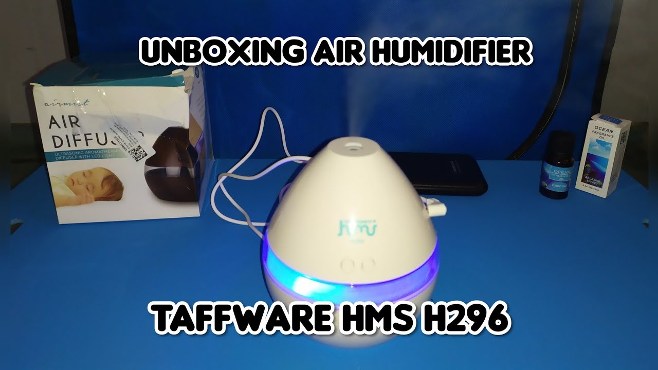 Unboxing Taffware Air Humidifier HMS296 - YouTube