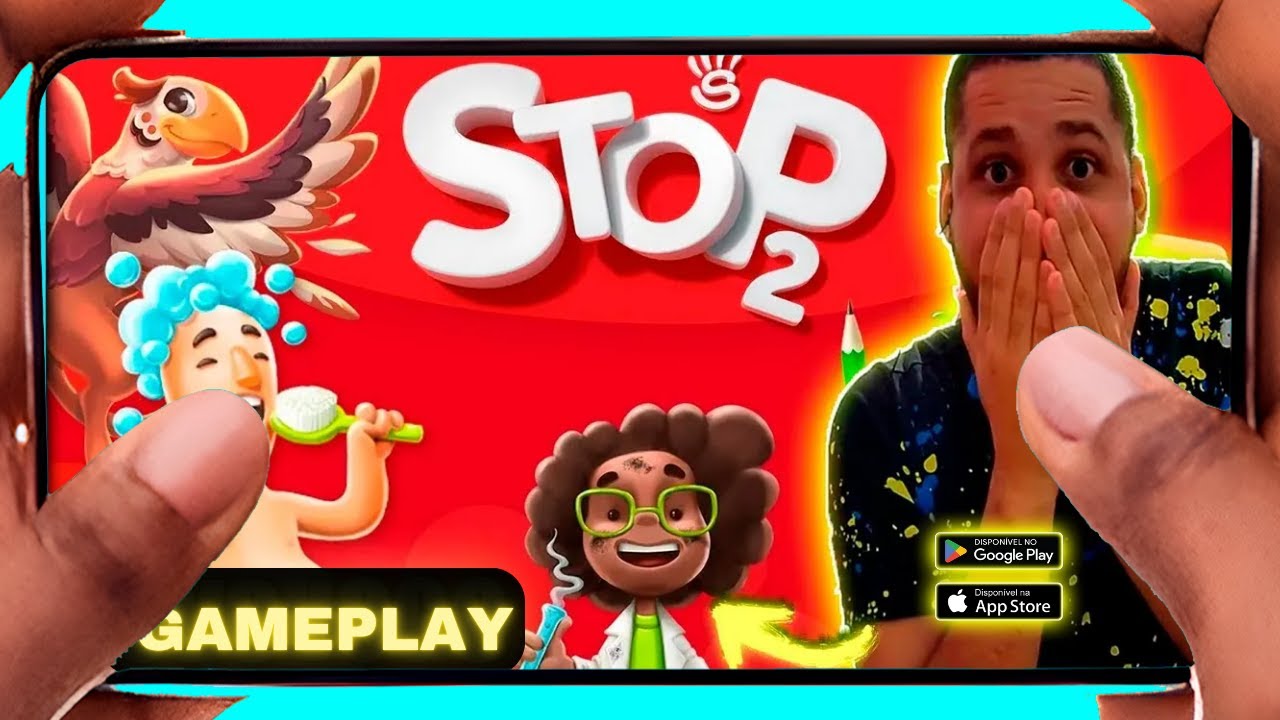 STOP 2 - JOGO DE ADEDONHA ONLINE COM AMIGOS PARA CELULAR, PRIMEIRA ...