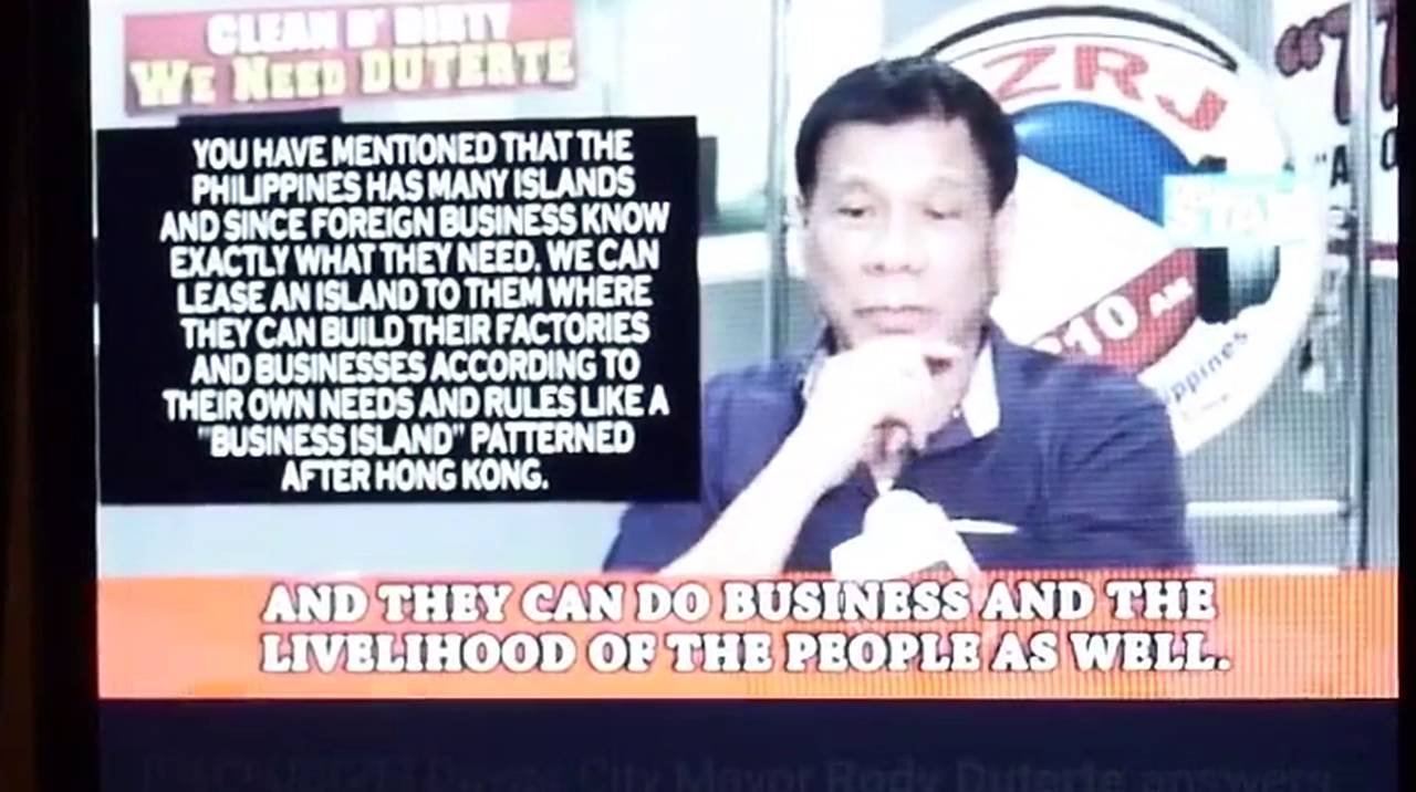[MUST WATCH] Davao City Mayor Rody Duterte - UNCUT Philippine Star ...