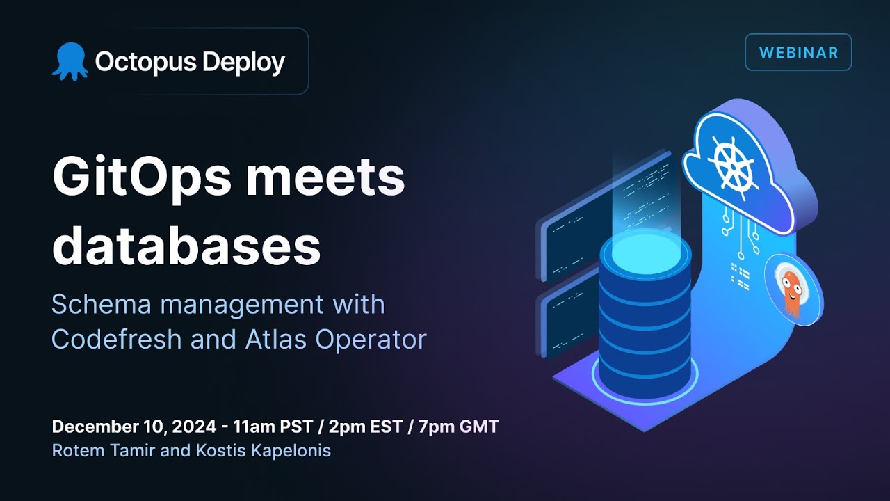 Gitops Meets Databases Schema Management With Codefresh And Atlas Operator Youtube