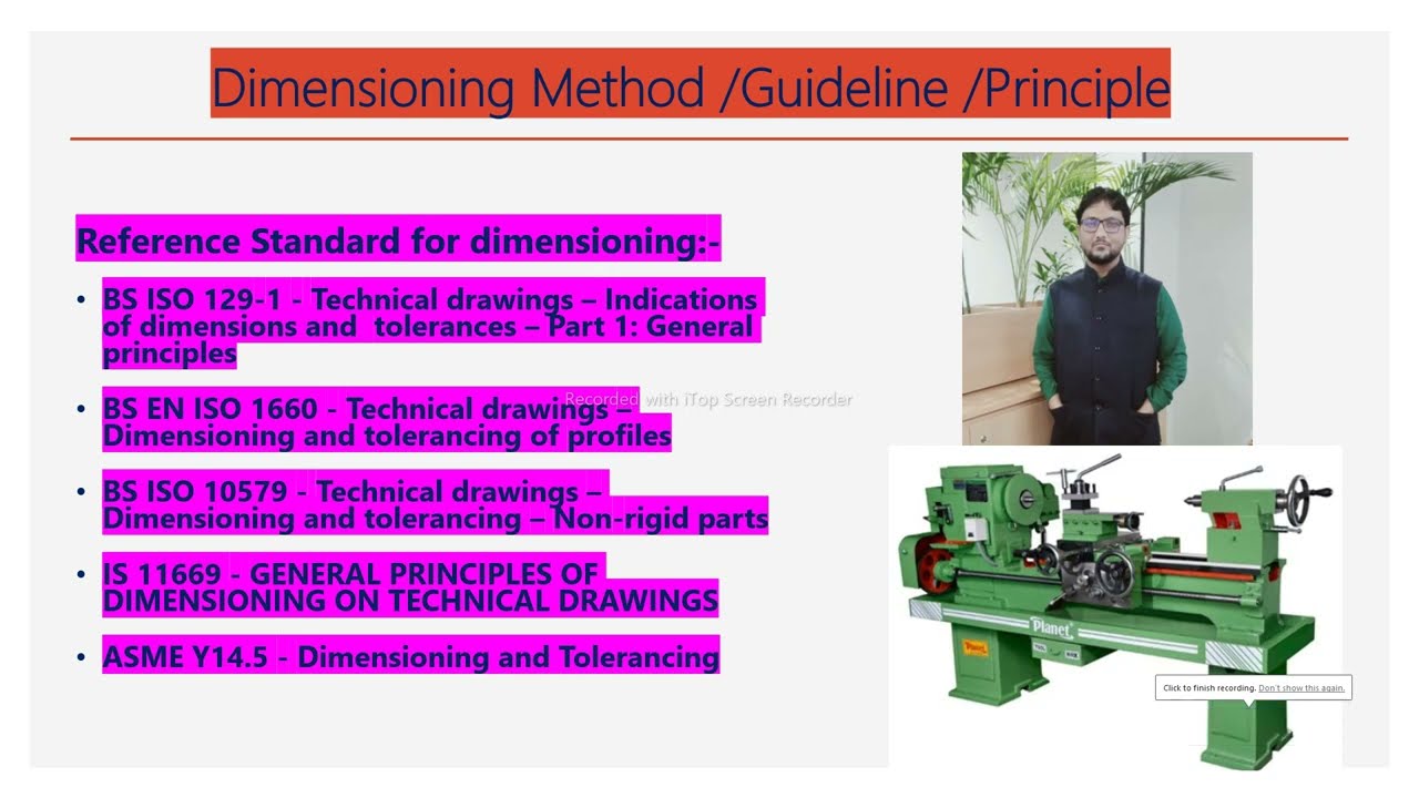 Basic Dimensioning Method | Guideline | Principle | for Manufacturing ...