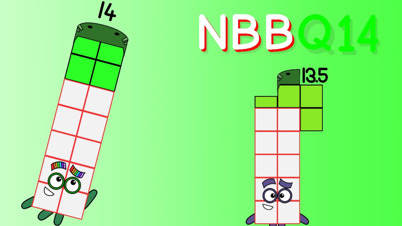 Numberblocks Band Quarters 14 (I have a new art style now!) - YouTube