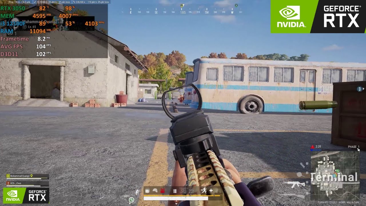 PUBG PC : RTX 3050 | ULTRA GRAPHICS | NEW UPDATE | i3 12100F | 1080P ...