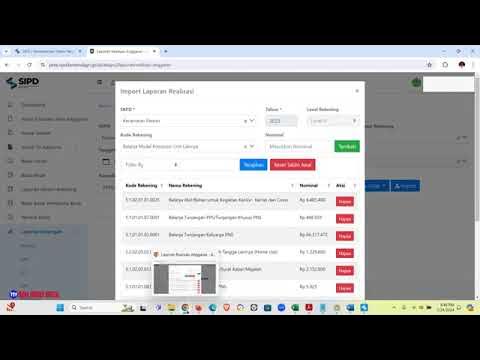 Cara Input Saldo Awal Di SIPD RI AKLAP - YouTube