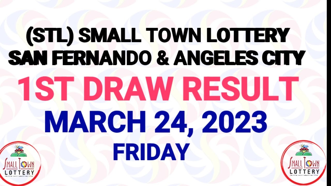 1st Draw March 24, 2023 (Friday) Result | Pampanga Draw and Angeles ...