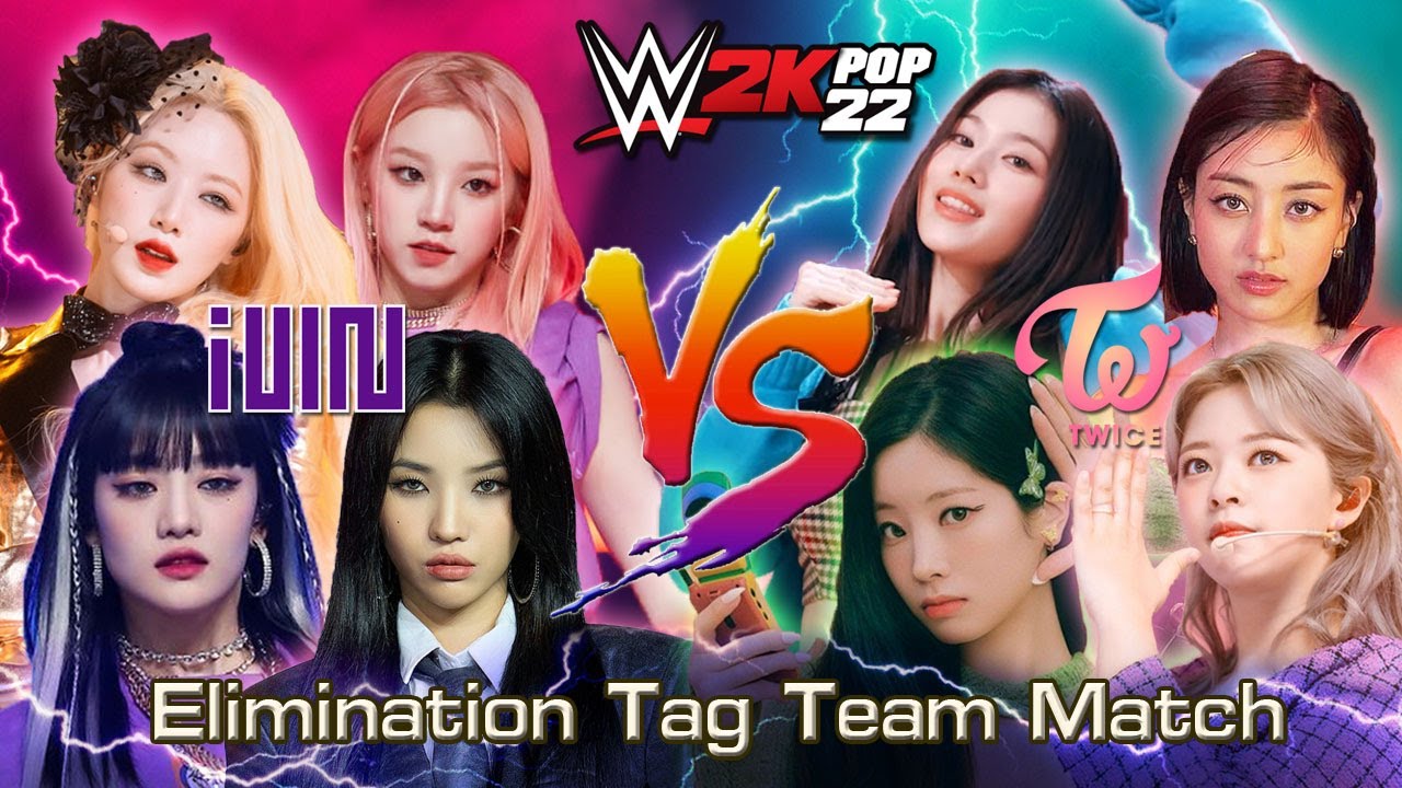(G)i-dle vs Twice (Requested) - Elimination Tag Team match - WWE 2K POP ...